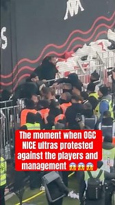 🔥 “OGC NICE FANS ERUPT! — MASSIVE PROTEST AT THE SIDELINE AFTER SHOCK HOME DEFEAT TO MARSEILLE!” 🔥