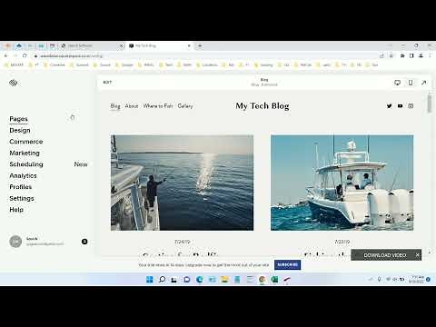 How to Change URL Website Address on SquareSpace