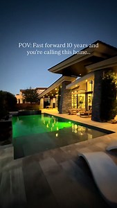 6.1K views · 707 reactions | A rare home located in the Nevada Ridges, with floor-to-ceiling windows, a chef’s kitchen, and a pool and spa with fire features out back. $5.9M ️ 4 Beds  6 Baths  4,687sqft Agent: @gavinernstone #luxuryhomes #backyard #pool #modernhomes #realestate | WayUp Media | Facebook