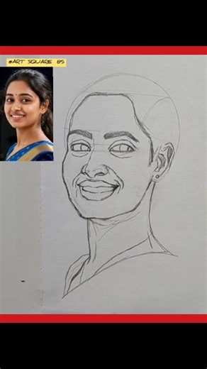 290 reactions · 15 shares | How to practice portrait drawing  #portrait #drawing #artlover #flowers #newpost | Nirmal Kumar Das | Facebook
