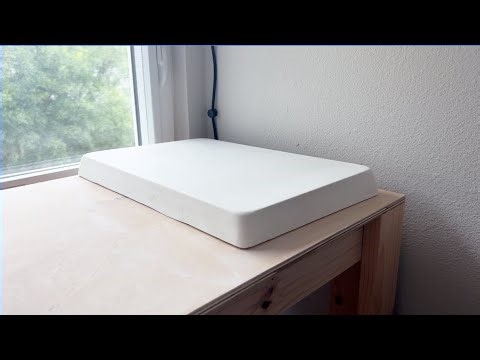 How to Make a Plaster Slab for Wedging and Recycling Clay
