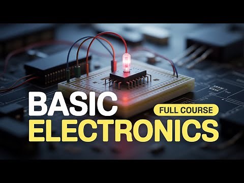 The Complete Basic Electricity & Electronics Course (Full Course) Your First Electronics Course
