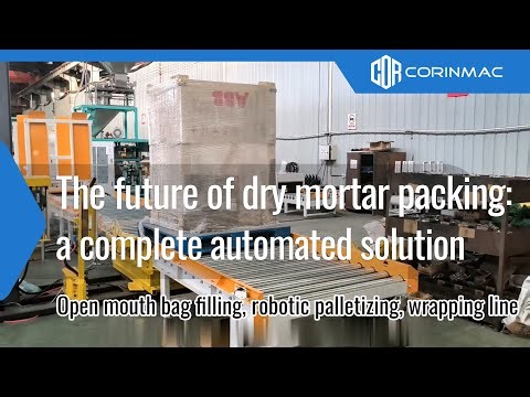 FULL AUTO PACKING & PALLETIZING LINE in Action! | CORINMAC
