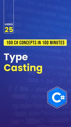 dotnethow | 25/100 - C# in 1 Minute: Everything You Need to Know Sometimes you need to turn text into numbers or switch between data types to make... | Instagram
