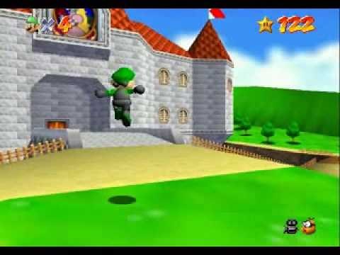 my super mario 64 color code + updated luigi textures