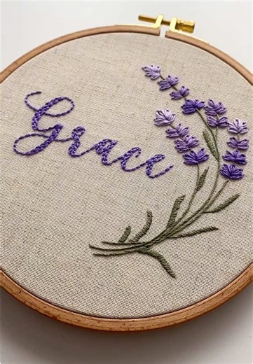 Letter Embroidery Techniques: Back Stitch & Brick Stitch