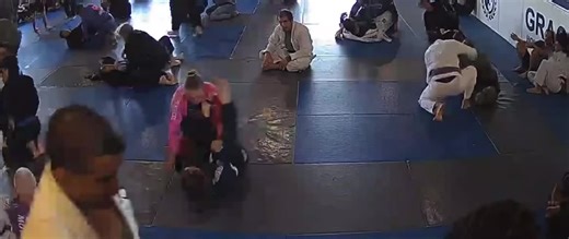 Girls Training in Brazilian Jiu-Jitsu and MMA Techniques