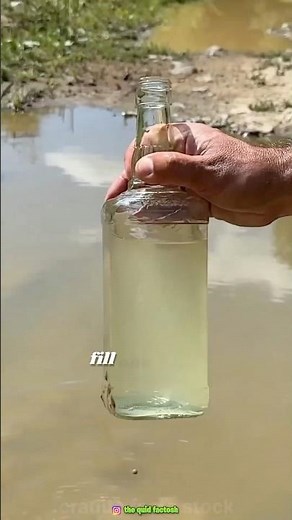 Method of filtering dirty water #viralfactsvideo #facts #viralfactsvideo