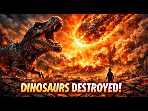 Dinosaurs were destroyed 4K | AI Generated Video