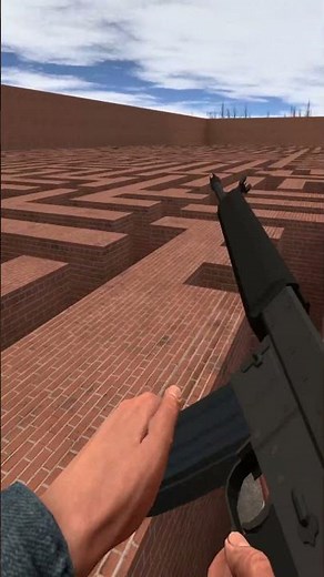 SCP-096 CHASE - Garry's Mod #games #gmod #garrysmod #gaming #scp #shorts