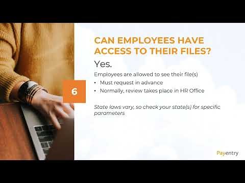 Employee Files: What do I keep and how long