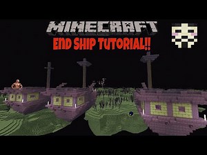 How to Build an End Ship in Minecraft