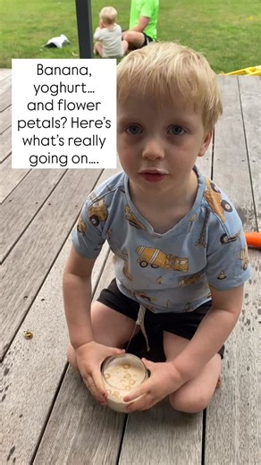 Ever watched your toddler mix the strangest combinations… milk, weetbix, banana, yoghurt, even flowers… and thought, what on earth are they doing? That’s the transformation play schema in action. Children exploring this schema are fascinated by change, how materials transform when combined, mixed, squashed, or melted. It’s why they love potion play, baking, or mud kitchen “soups.” Through this kind of experimenting, they’re building early scientific thinking, creativity, and sensory understandin