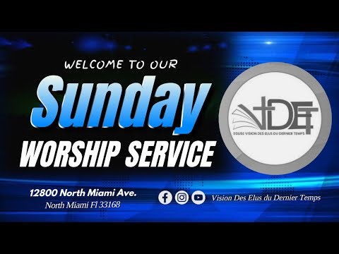 Sunday Morning Worship Service Experience | 02/22/2026| VDET