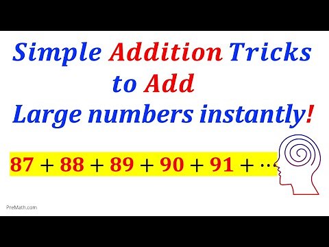 Learn how to Add Consecutive Numbers fast! | (Easy Hacks) | #math #maths