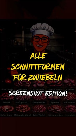 Alle Arten wie du Zwiebeln schneiden kannst. #zwiebel #jurikocht #schnitttechnick