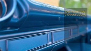 3.1K views · 29 reactions | Check out this 1963 Ford 300 with a 427 dual 4-barrel V8 and a super rare blue (Code 52) interior color! She can be all yours this Saturday, May 6th. Come out to the Barber Vintage Motorsports Museum and watch the auction or bid online at www.bidhenderson.com #andygriffith #ford300 #ClassicFords | Henderson Auctions | Facebook