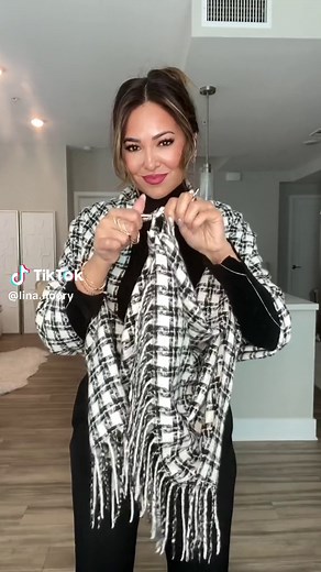Fashion Hack For Shawls ✨ #fashionhacks #grwm #fyp #styletok #foryourpage Here’s a super stylish way to wear your shawls that’s not only super comfortable, but you won’t have to worry about fixing it all the time! I absolutely love this trending fashion hack, and it definitely works! Would recommend trying it out 💫 TAG someone who would love this, & don’t forget to save this video to refer back to when styling! • #fashion #ootd #styletips #outfitideas #tutorial #fashionstyle #todaysoutfit #toda