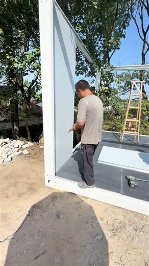 集装箱房屋适合多地区用，整体安装效果。 #集装箱房屋 #集装箱房屋安装 | Cheng Cheng