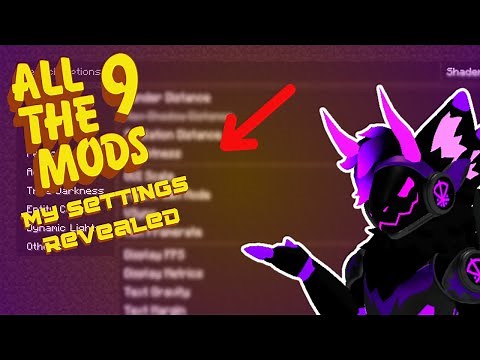 My BEST SETTINGS For ATM9 and PC SPECS - All the Mods 9 Minecraft