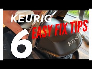 Keurig Not Brewing or Barely Brewing - 6 EASY FIXES! ☕