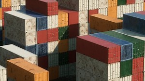 Cargo Shipping Container Rows Logistics Industry Stock Footage Video (100% Royalty-free) 1077773096 | Shutterstock