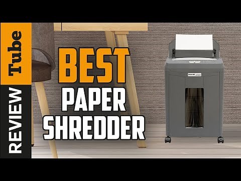 ✅ Paper Shredder: Best Paper Shredder 2022 (Buying Guide)