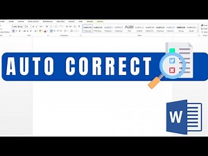 AutoCorrect Feature in Microsoft Word (Must Know)