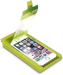 PureGear HD Clear Tempered Glass Screen Protector for iPhone 8 Plus 7 Plus 6 Plus with Self Alignment Tray, Touch Sensitive, Case Friendly