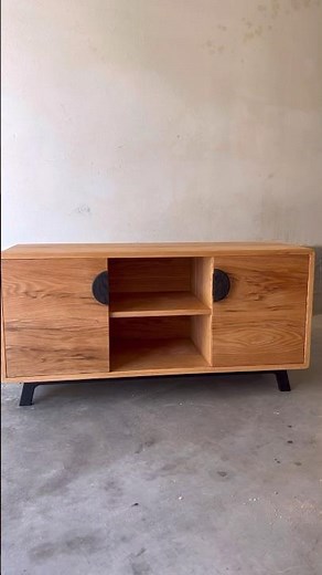 Building a Credenza Start to Finish #woodworking #furnituremaker