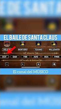 El baile de Santa Claus | TUTORIAL ACORDEÓN DE SOL | FACIL