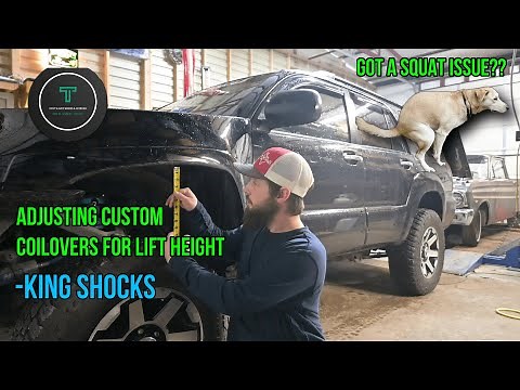 Adjusting Custom Coilovers For Lift Height - KING SHOCKS