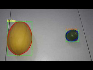 Fruit detection with OpenCV
