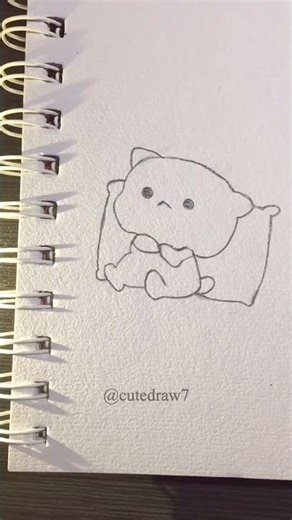 Easy cute drawing idea💡#easy #cute #sketch #art #drawing #tutorial #cutethings