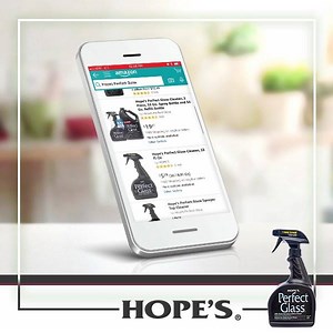 More than windows, Hope’s Perfect Glass delivers a streak-free shine for your device screens as well. See the difference for yourself at: http://amzn.to/2lFwMdQ | Hope's Perfect