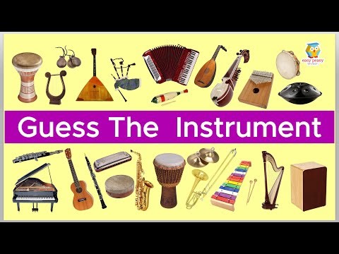 Guess The Instrument Sound Challenge | Music Trivia - 2 | Musical Quiz | 26 Sounds Names Pics #viral