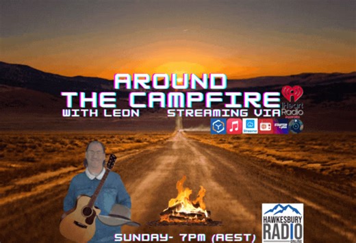 Join Leon On The Radio from 7pm on your Hawkesbury Radio as he counts down the Campfire Publishing Country Songs Top 20. streaming: hawkesbury.radio also streaming via: iHeartRadio, Apple Music, Online Radio Box, myTuner Radio, Starter Plus, streema, Radio.Garden | Hawkesbury Radio
