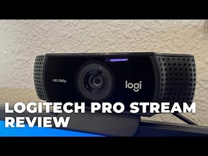 Logitech Prostream Webcam Review, with Video Demo