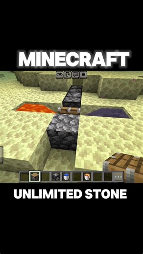 Minecraft Easy Stone Farm #minecraft #shorts