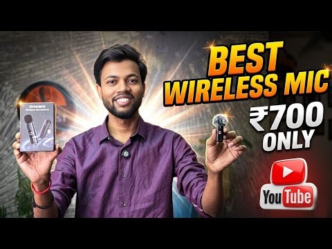 Best Budget Wireless Mic For Youtube Video | Rs 700 Only | Grenaro Mic