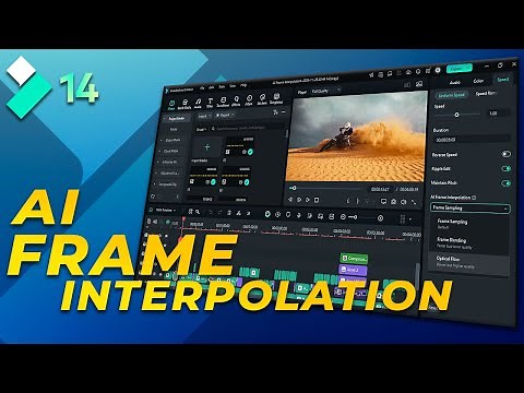 Filmora 14's Frame Interpolation: Smooth Motion Like Never Before