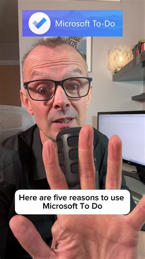 If you’re not using Microsoft To Do then here are my 5 reasons why it might be worth checking out for your work tasks. #Productivity #microftoutlook #office365 #microsofttodo #taskmanagement