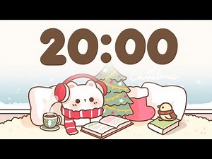 20 Minute Timer 🐱 Christmas Study Timer for Classroom Focus
