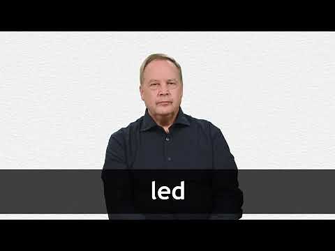 How to pronounce LED in American English