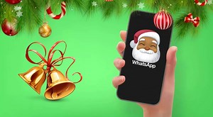 ¿Cómo poner a Papá Noel como ícono de la app de WhatsApp?
