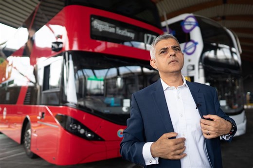 Bus speeds in London fall below 9mph: Roadworks and cycle lanes blamed