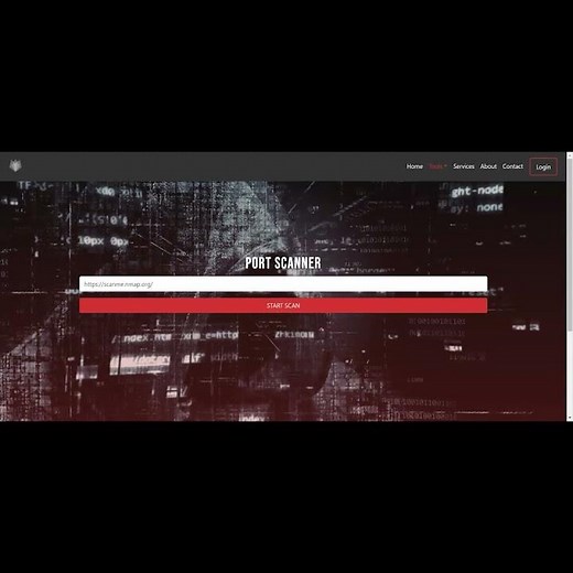 create a web based network scanner using #Django