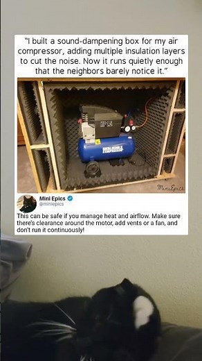 Building a Compressor Quiet Box