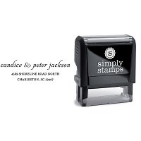 Jackson Handwritten Address Stamp