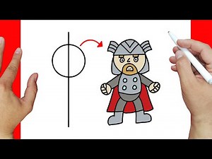 HOW TO DRAW THOR